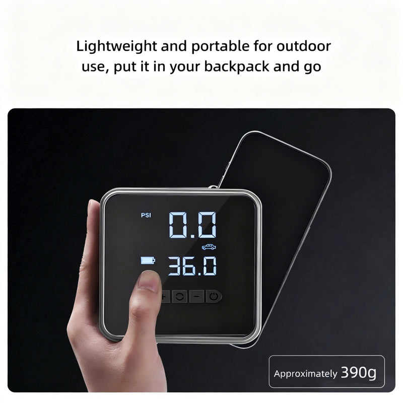 Portable High Pressure Tire Inflator with 150 PSI Fast Inflation, Smart ...