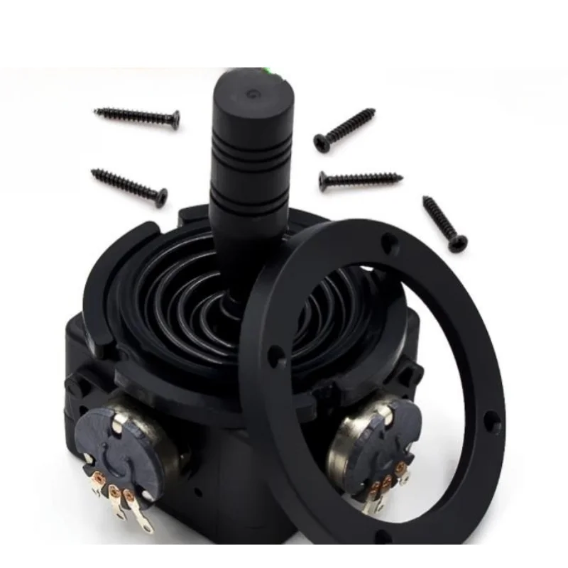 JH-D202X-R2/R4 5K Electric Joystick Potentiometer 2-axis 2D Monitor ...