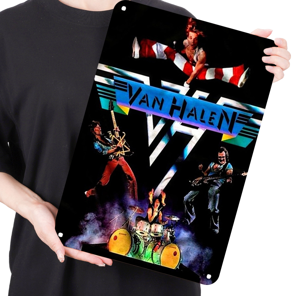 Van Halen - Metal Tin Signs(8*12Inch/12*16Inch)
