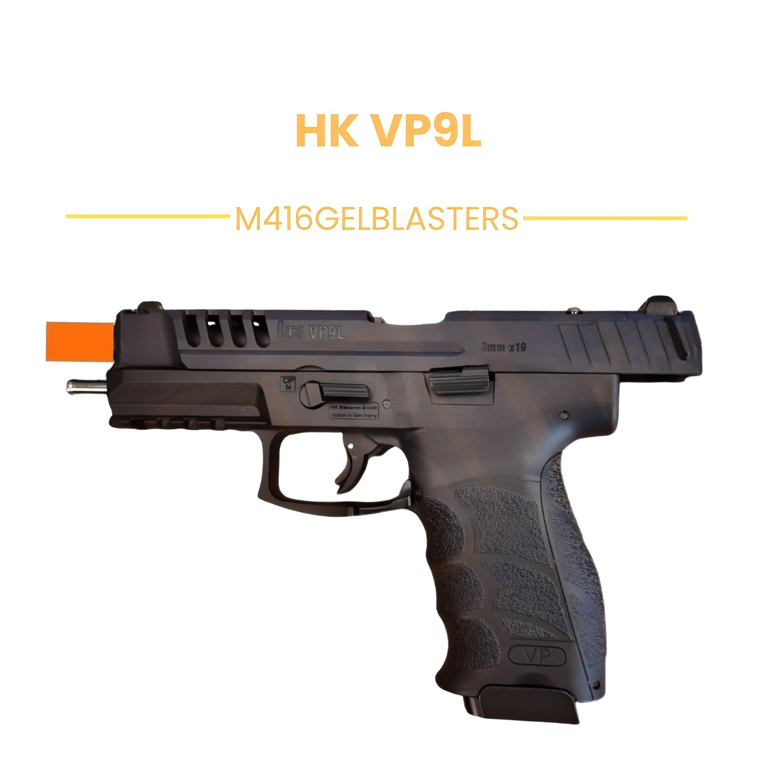 HK VP9L Electric Pistol Gel Blaster – 220 FPS, Realistic Action