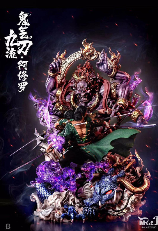 Kyutoryu Roronoa Zoro - ONE PIECE Resin Statue - MR.J Studio [Pre-Order]