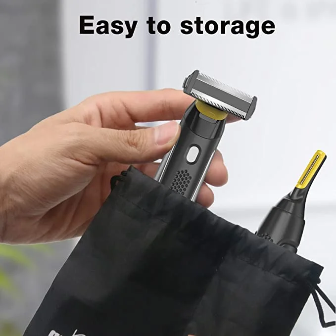 Titanium Hair Clipper Body Back Razor Hand Held Clipper