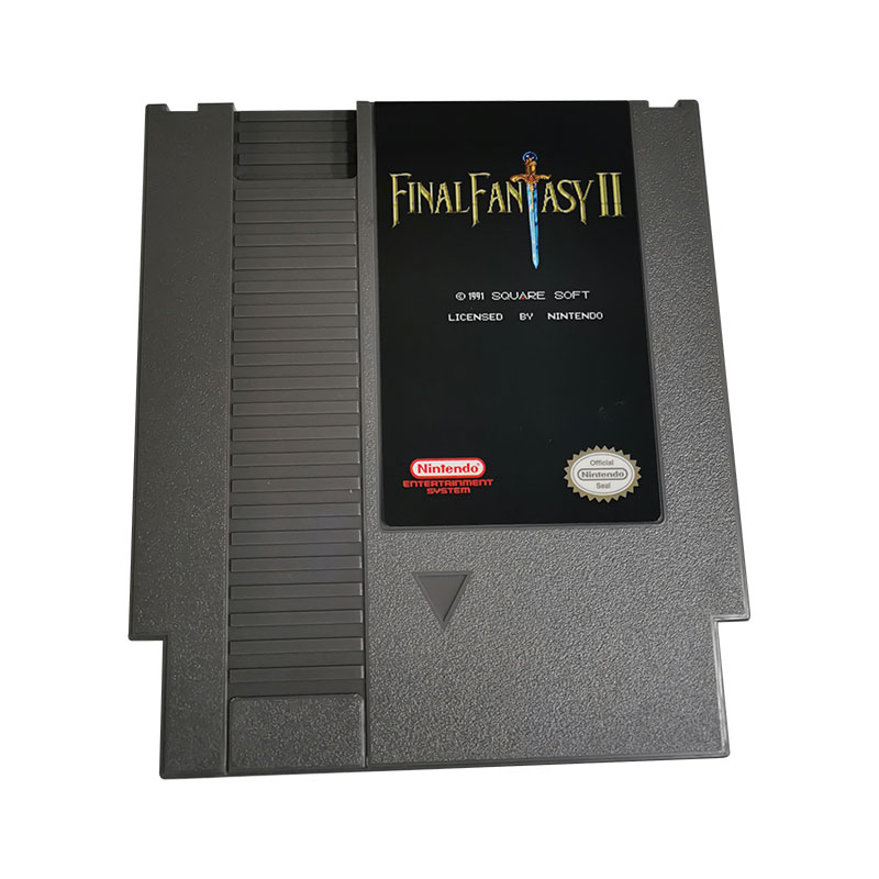 8 Bit NES Game Card - Final Fantasy 2 - NES Games Cartridge - For NES ...