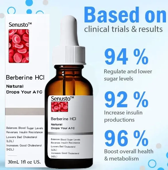 🔥LAST DAY 70% OFF 🔥Berberine HCl Sugar Down Drops