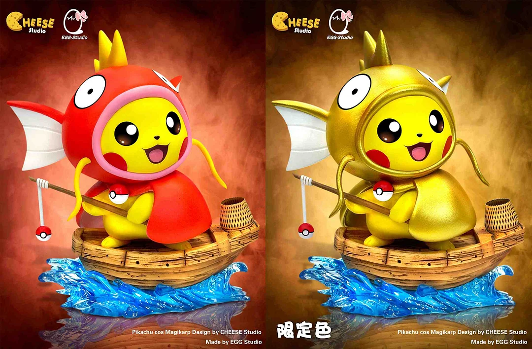 Magikarp Cosplay Pikachu - Pokemon Resin Statue - CHEESE Studio