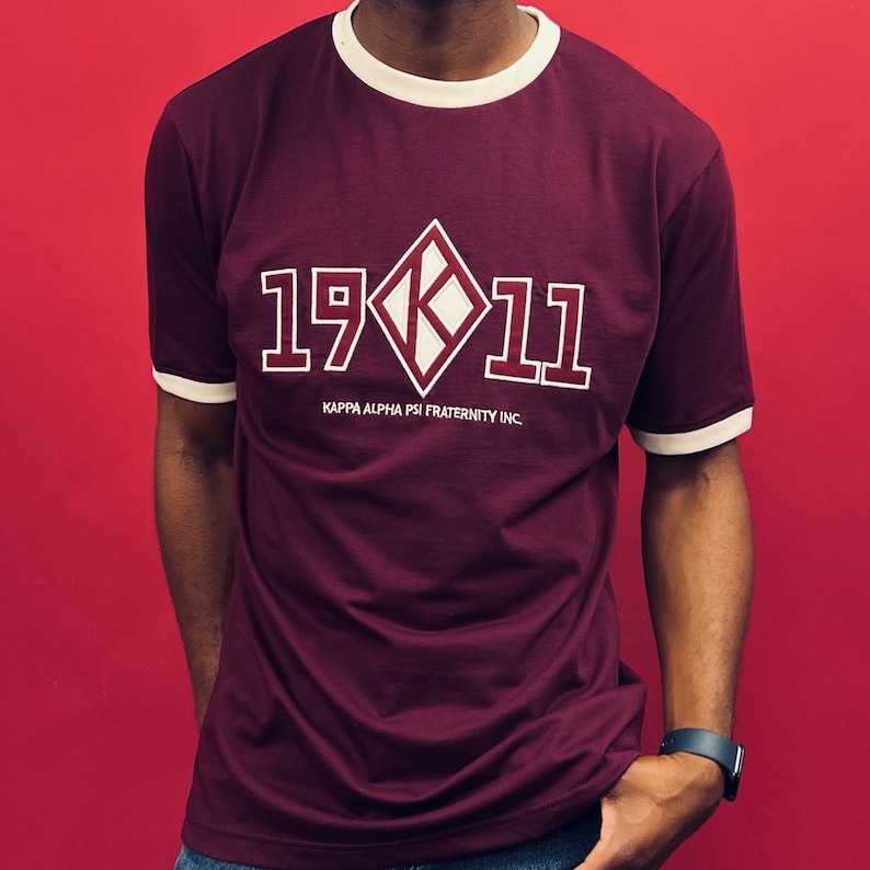 Kappa Alpha Psi Embroidery Diamond K 1911 Shirt