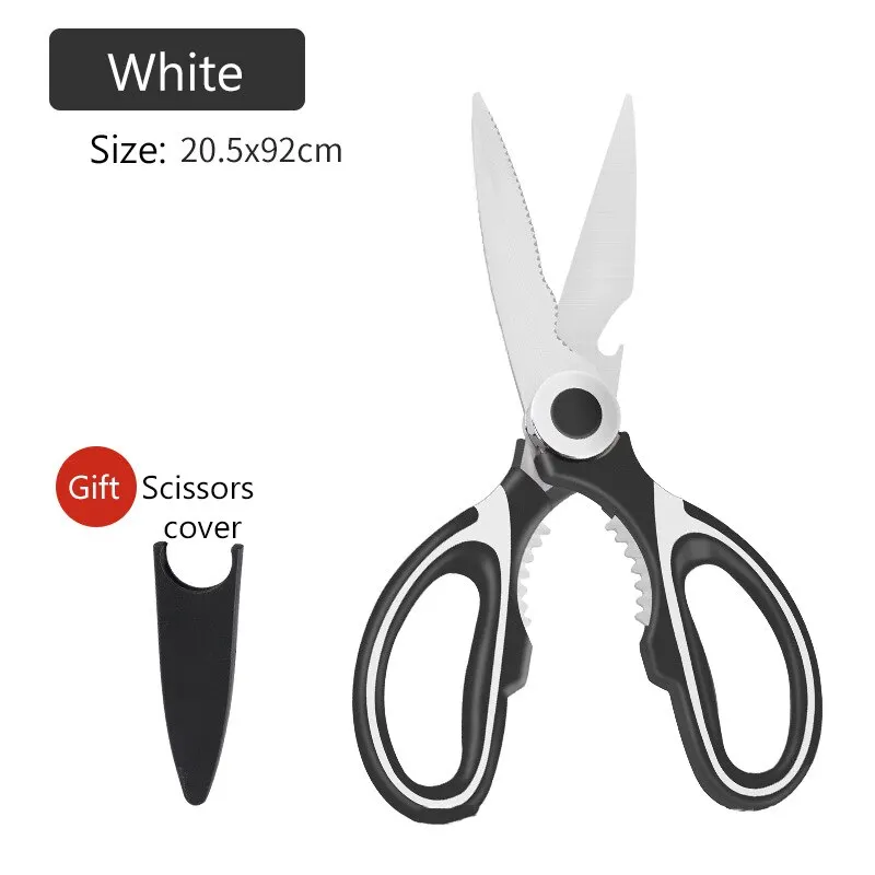 Athvotar Kitchen Scissors Stainless Steel Kitchen Plate Cutting Knife ...