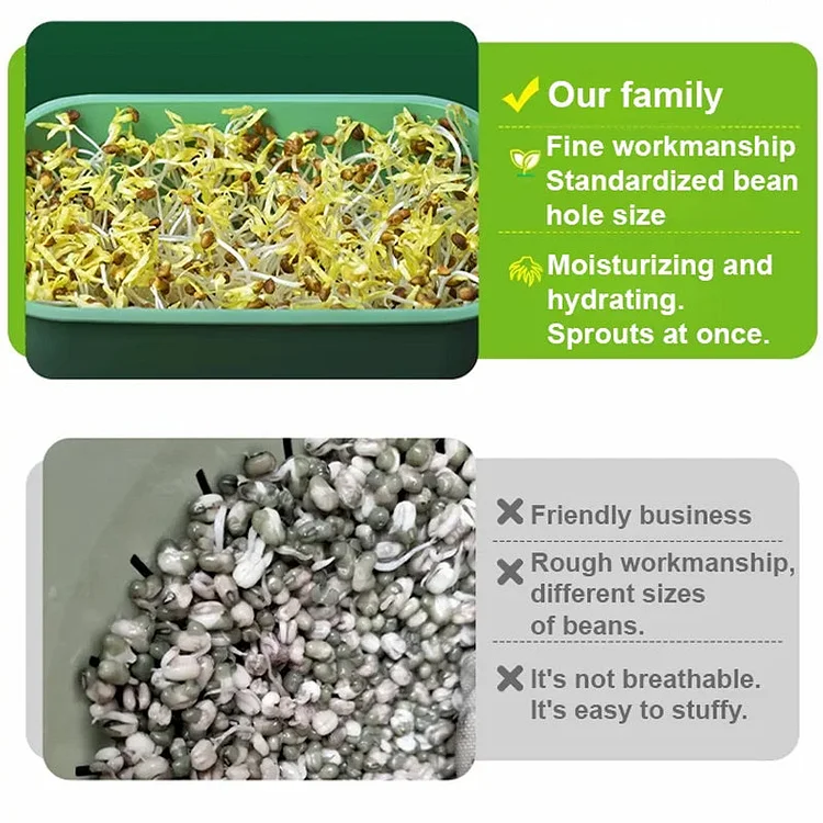 Stackable Bean Sprout Growing Box