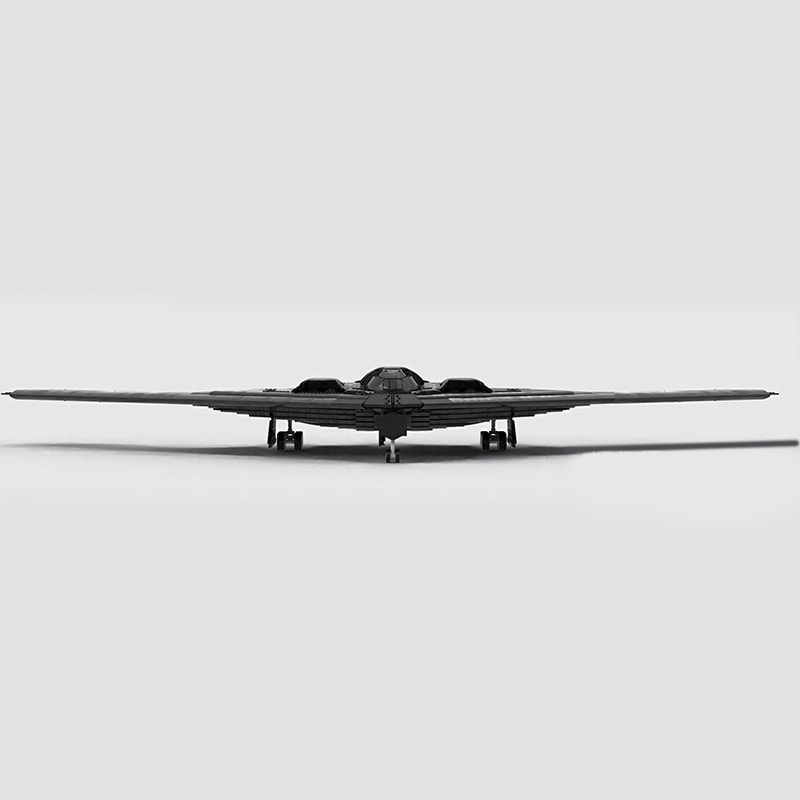 BuildMoc Ghost Northrop Grumman B-2 Spirit Bomber Black Airplane ...
