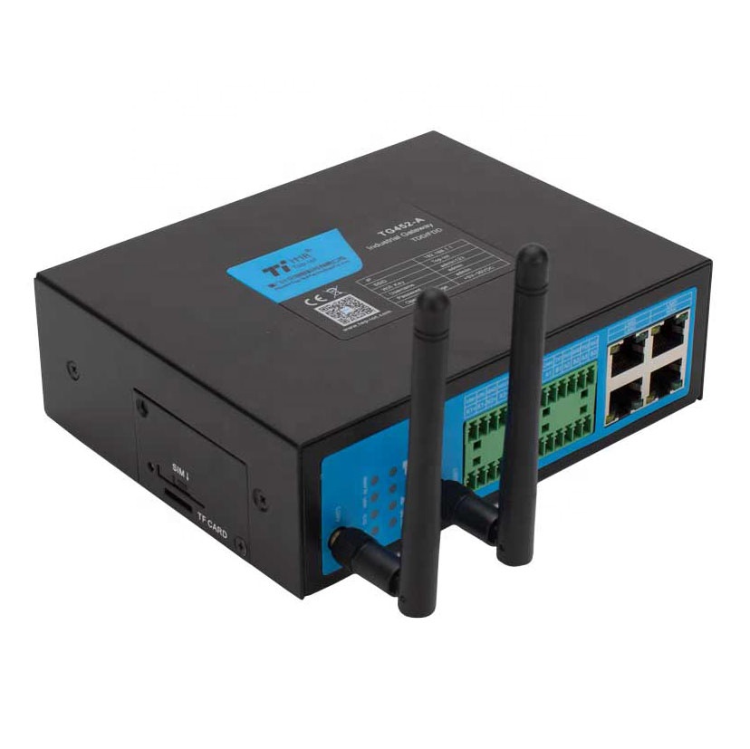 Python Programmable 4G RTU with DI/Relay/ADC/RS232/RS485/RJ45