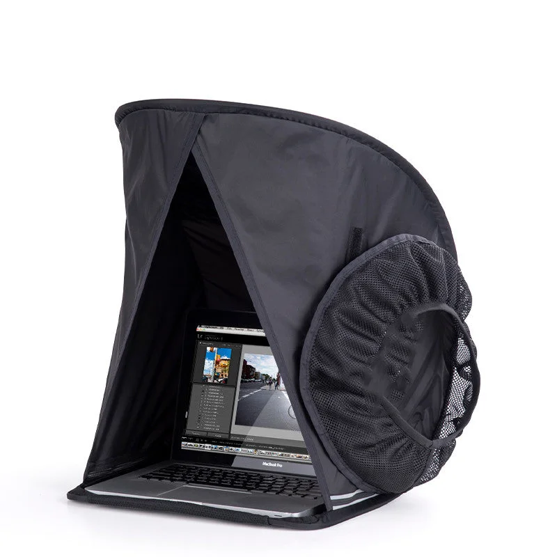 Outdoor Foldable Laptop Sun Shade Laptop Tent