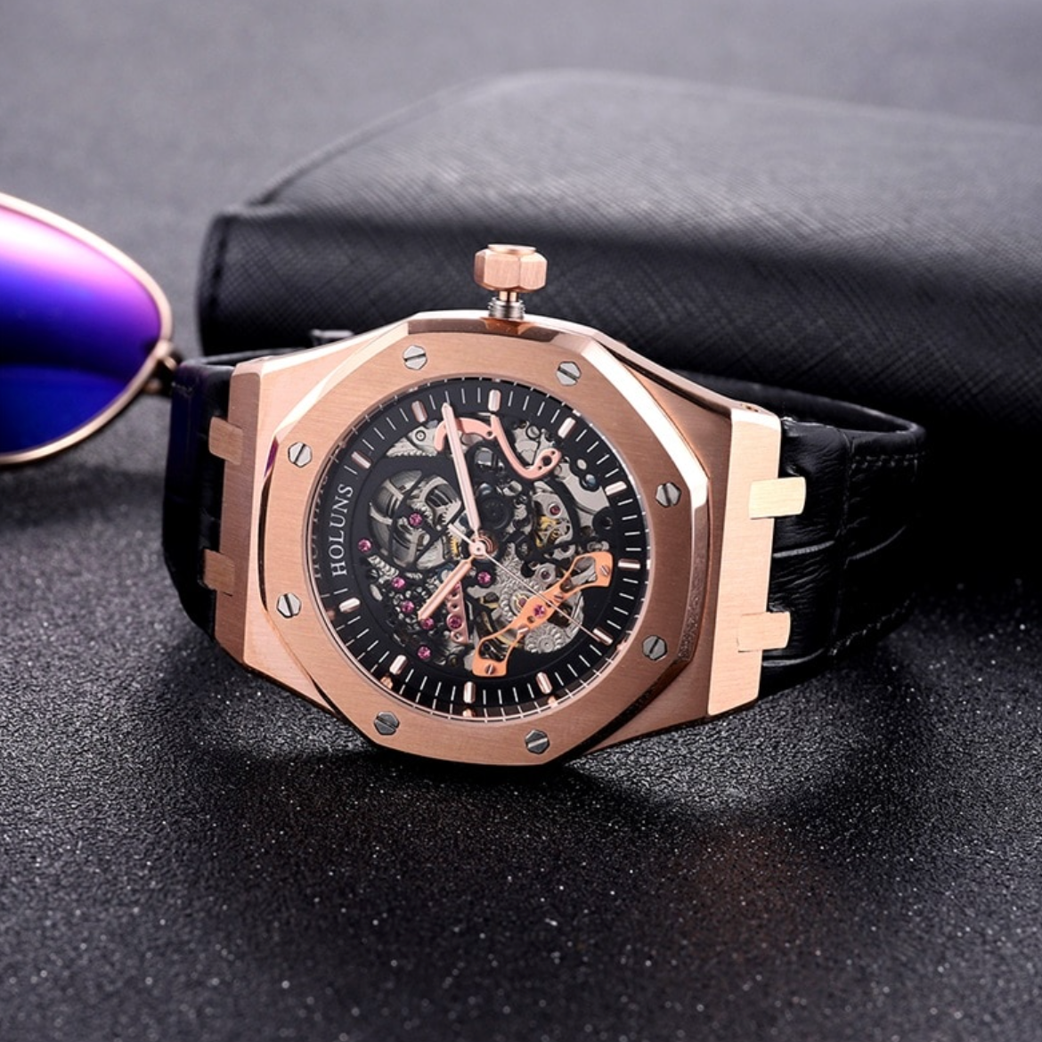 Mechanical Screw Head Watch