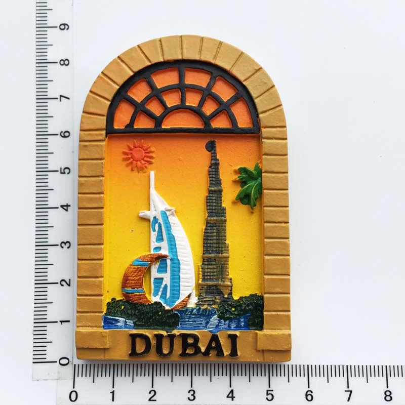 Athvotar Tourist Souvenirs Fridge Magnets Khalifa Tower Saudi Arabia ...