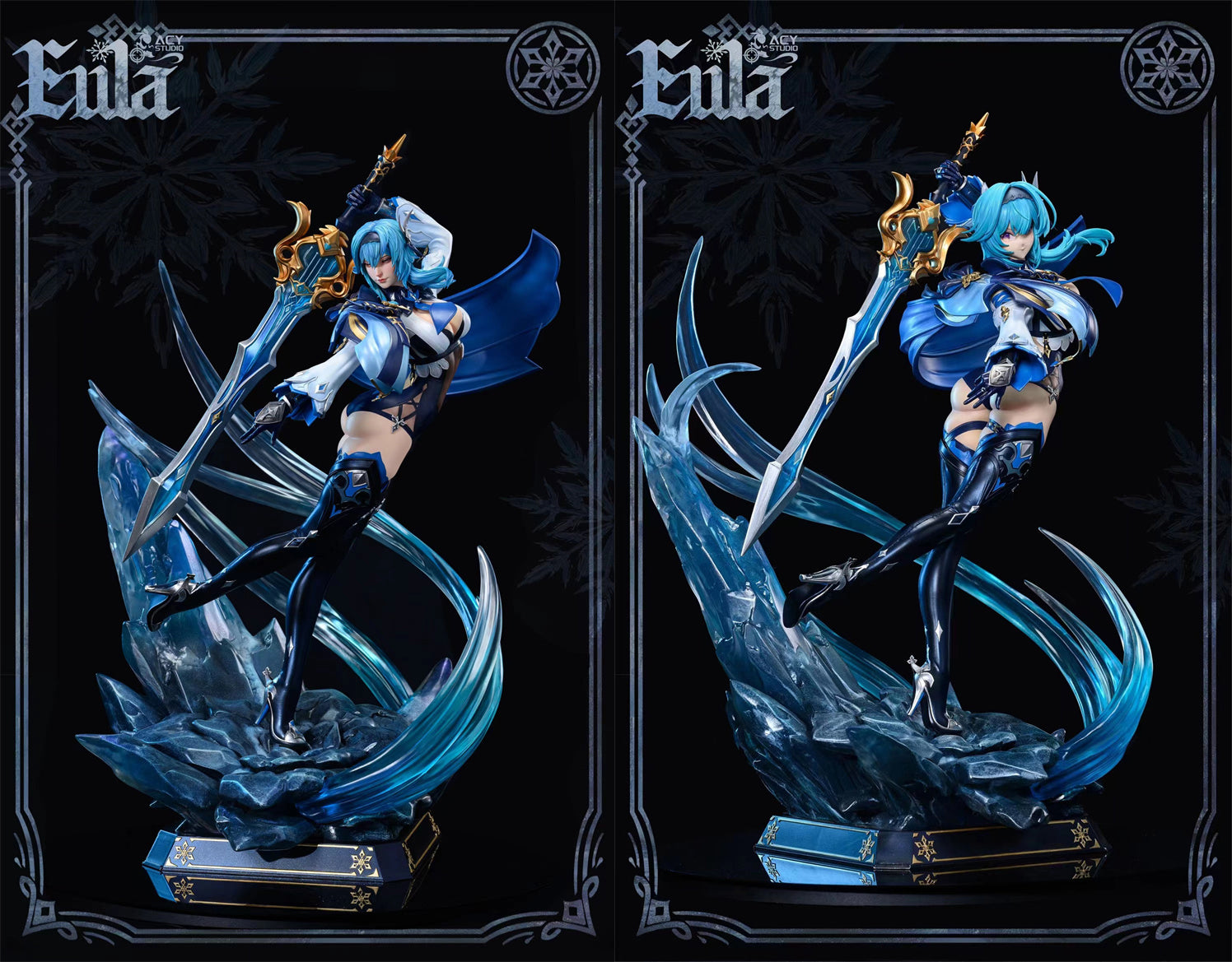 Eula Lawrence - Genshin Impact Resin Statue - Acy Studio