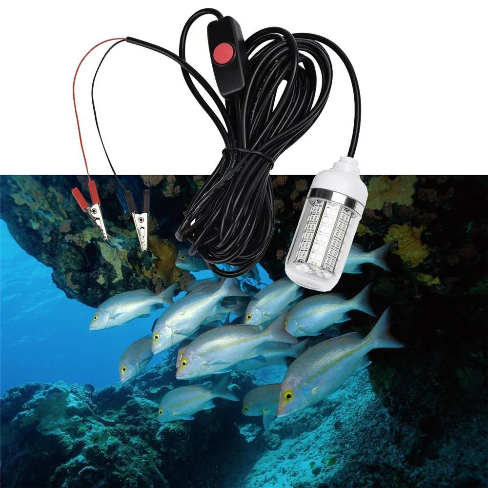 12V LED Fishing Light 108pcs 2835 Waterproof Ip68 Lures Fish Finder ...