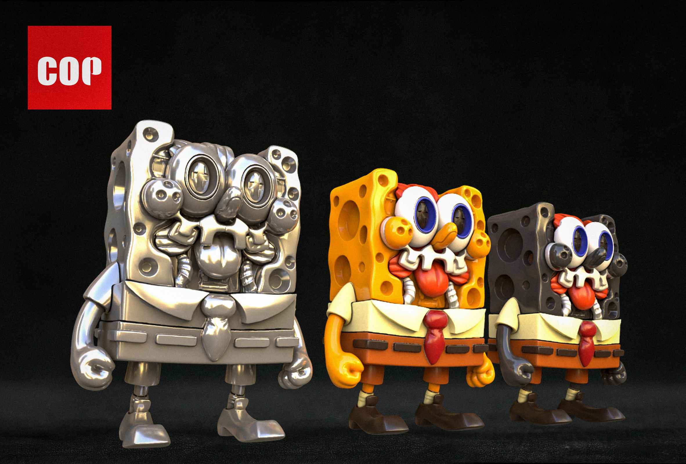 SpongeBob - SpongeBob SquarePants Resin Statue - COP Studio