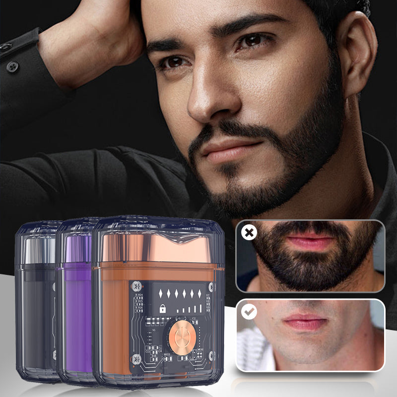 Futuristic Transparent Mini Electric Smooth Shaver
