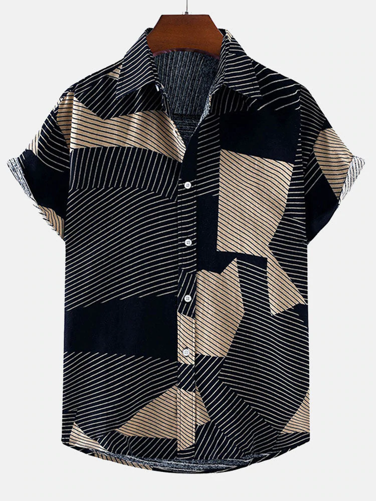 GEOMETRIC PRINTED SHIRTS
