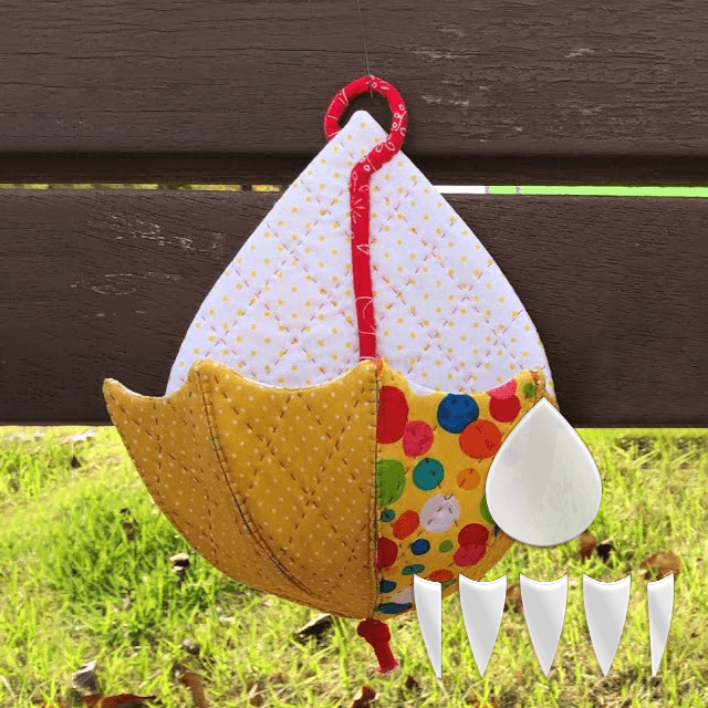 Umbrella-Shaped Fabric Storage Pod Templates - With PDF Patterns And ...