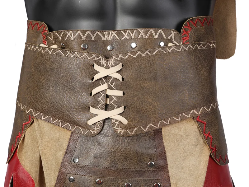 God of War Ragnarok Kratos Halloween Cosplay Costume Outfits Full set