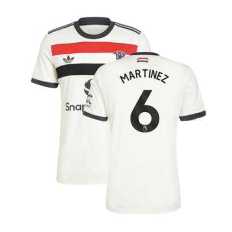 Manchester United Lisandro Martínez 6 Third Shirt Kit 2024-2025