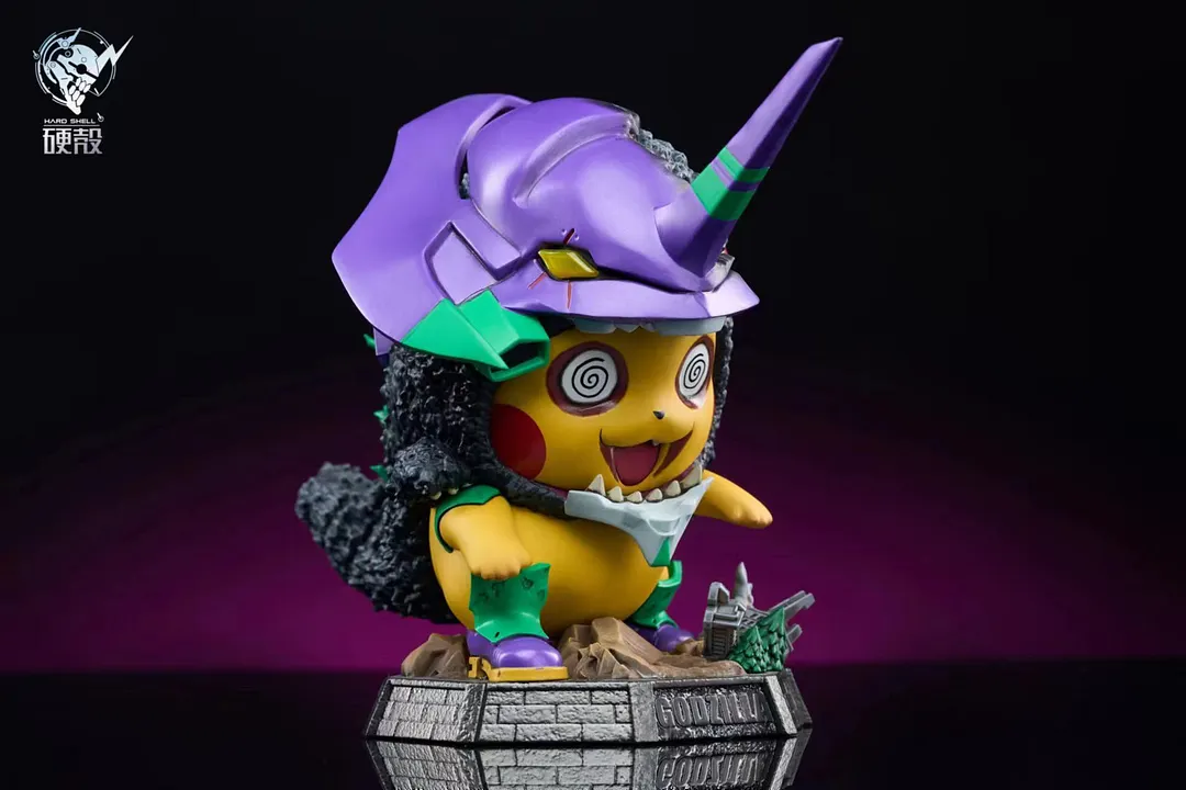Evangelion Unit Godzilla Awakening Form Cosplay Pikachu - Pokemon ...