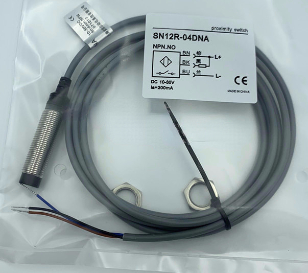 Proximity Switch Sn12-04dna DC Three Wire NPN Normally Open Cylindrical ...