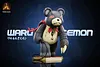 Waru Monzaemon & Hagurumon & Nanomon - Digimon Resin Statue - MIMAN ...