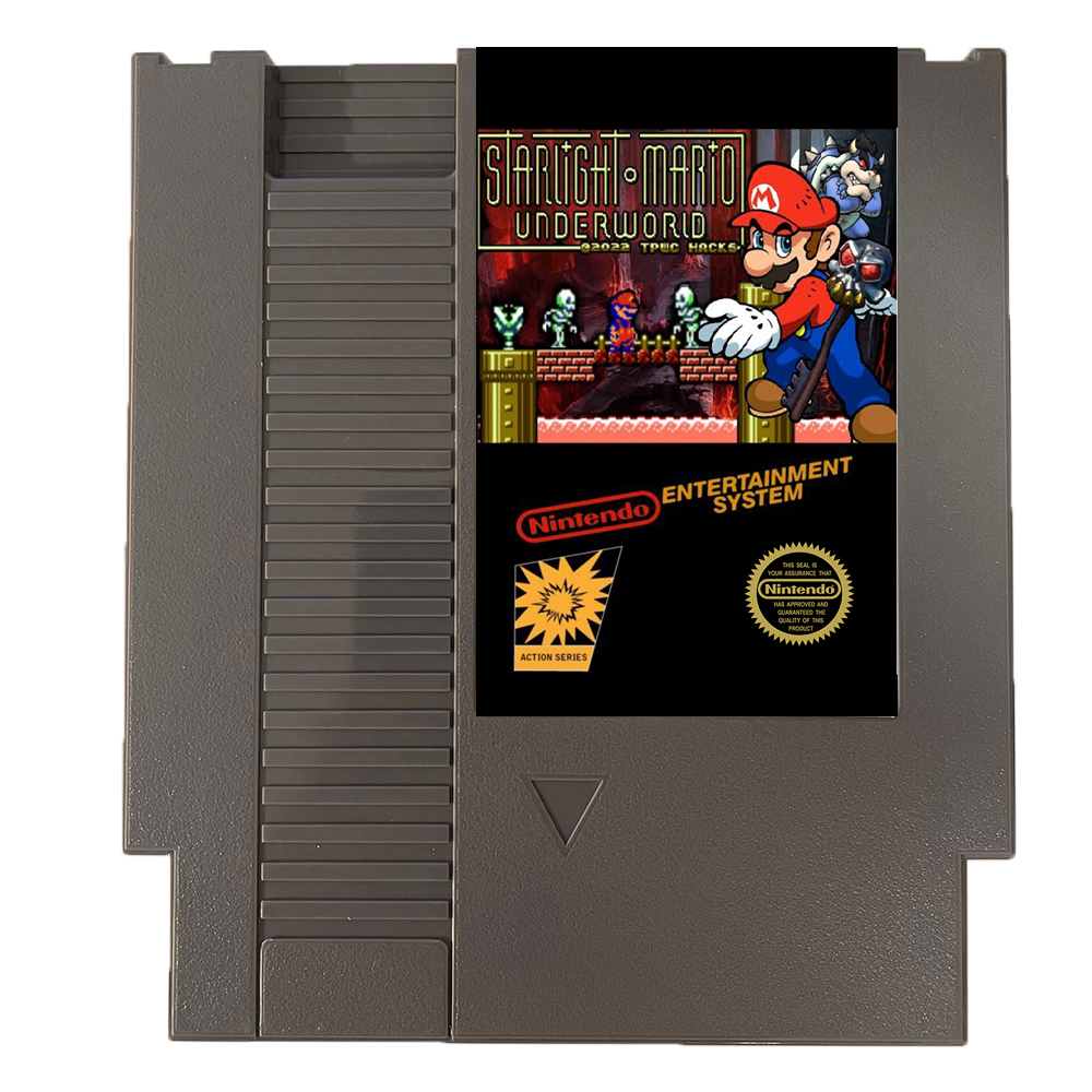 Starlight Mario: Underworld NES For Nintendo Entertainment System ...