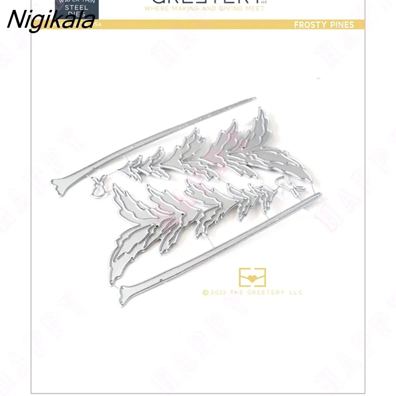 Nigikala Metal Cut Dies Stamps Stencils Pudding Cook Up Pines Diy ...