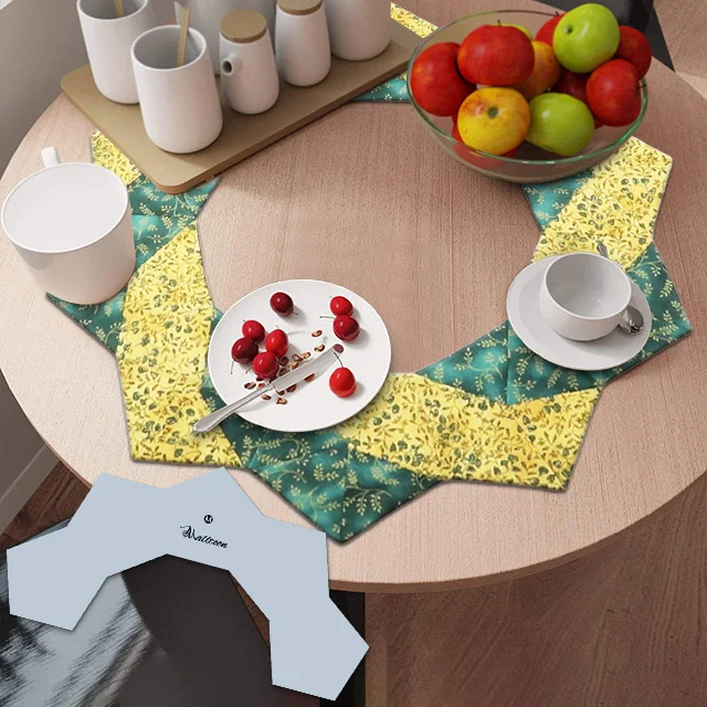 Easy Make Magic Twisted Tablecloth Template - Includes Instructions ...
