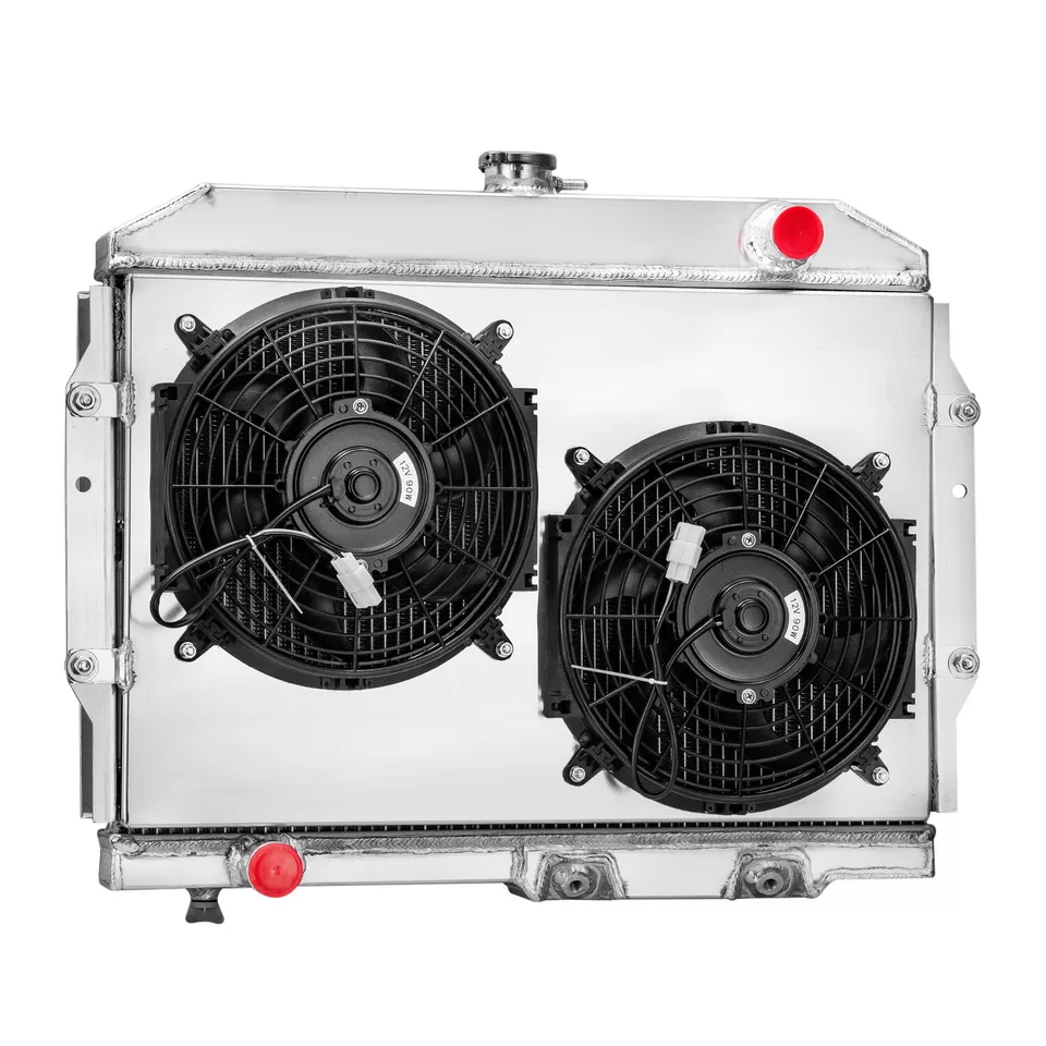 Alloyworks 4 Row Radiator Shroud Fan For 1958-1974 AMC Rebel Ambassador ...