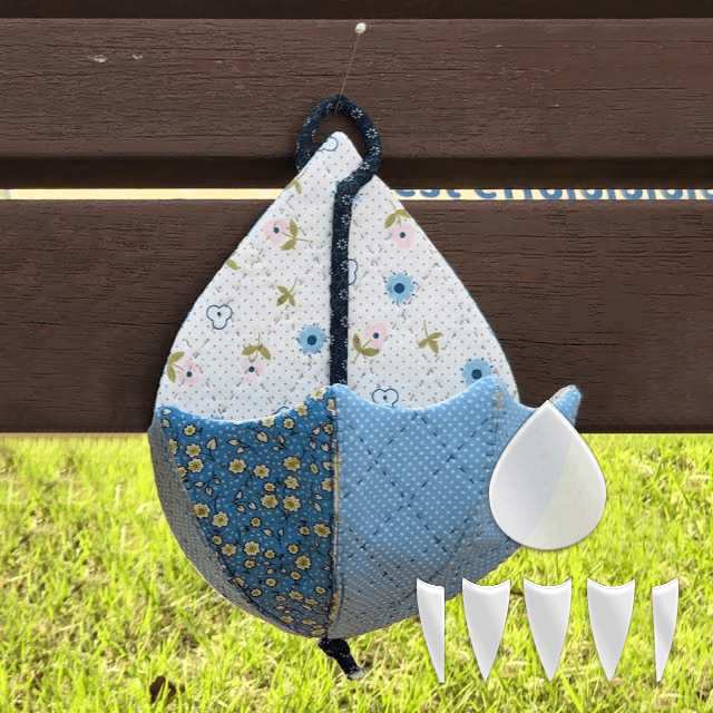 Umbrella-Shaped Fabric Storage Pod Templates - With PDF Patterns And ...