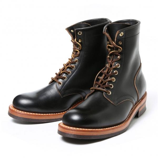 Men's Retro Lace Up Round Toe Martin Boots