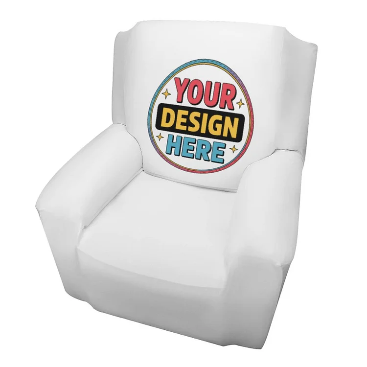 Customizable Print Single Sofa Cover for Stylish Protection and Home ...