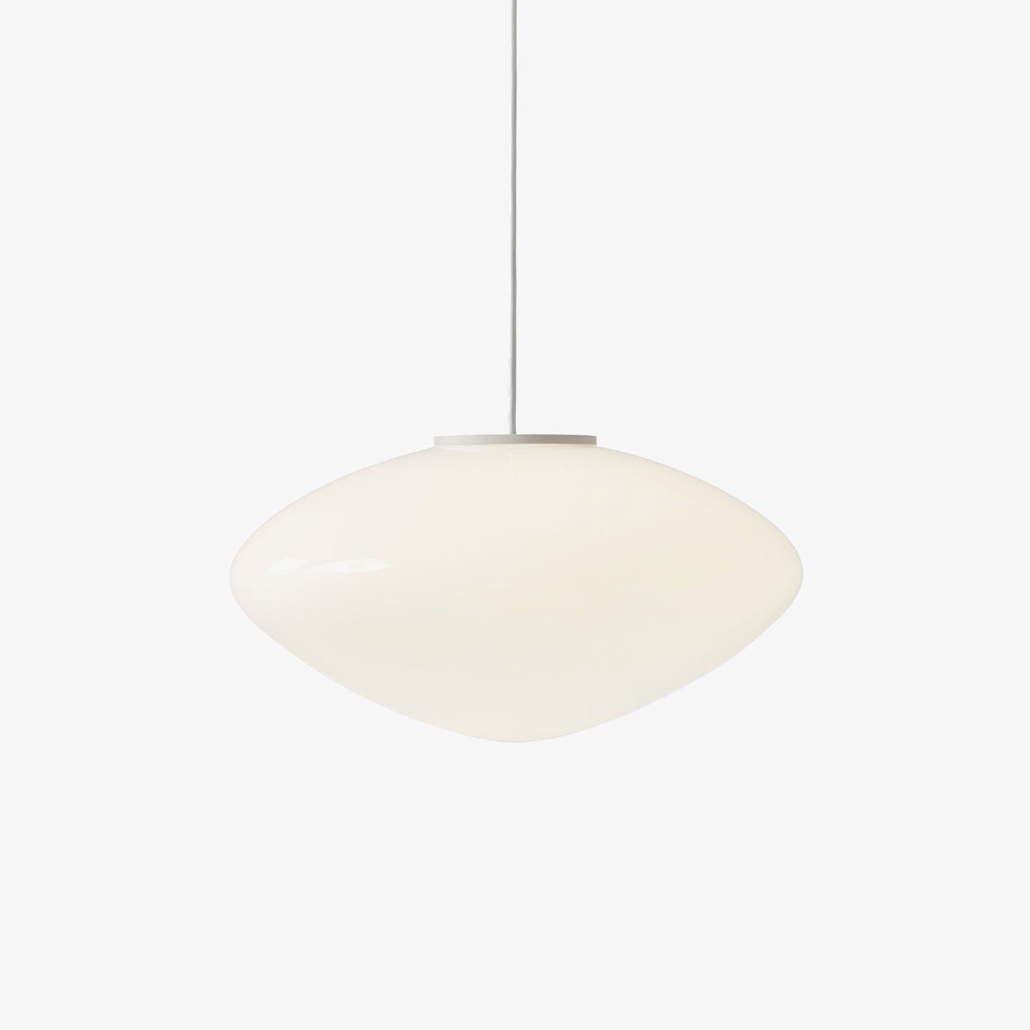 Mist Pendant Lamp | Alabaster Shade & Aluminum Accents | Modern Classic ...
