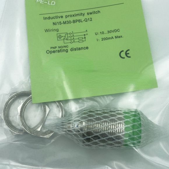 Plug in Proximity Switch Ni15-m30-bp6l-q12 DC Three Wire PNP Normally ...