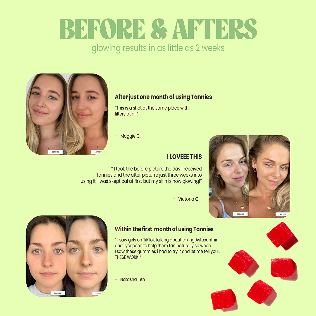 Tanning Gummies | Sunless Tan & Skin Protection