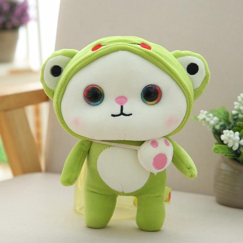 Camouflage Cat Plush Doll