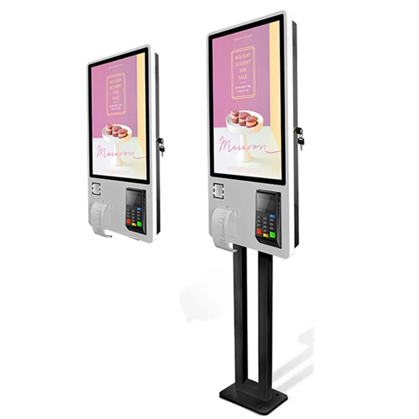 RFID all-in-one hotel check-in/check in Internet RFID Touch screen mall ...