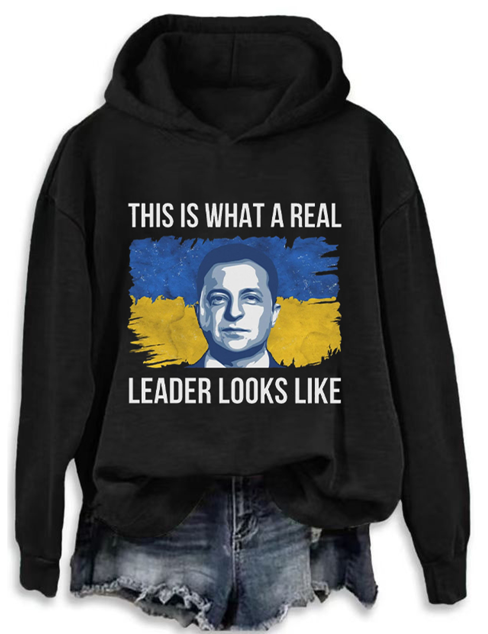 This Is What A Real Leader Looks Like Hoodie