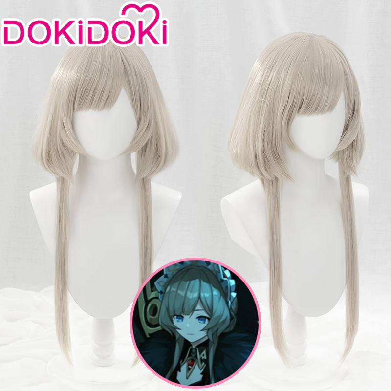 DokiDoki Game Genshin Impact Fatui Cosplay Wig Cosplay Sandrone Wig ...