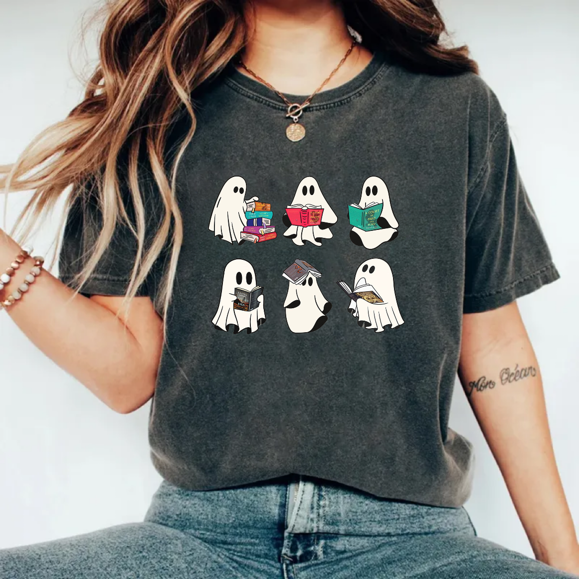 Acotar Ghost Throne of Glass Halloween Tee