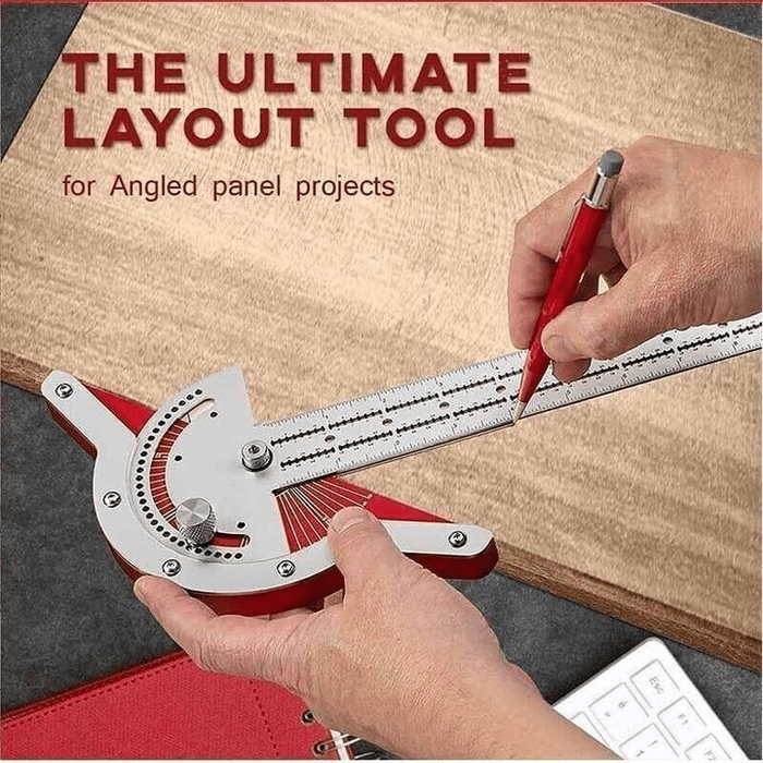 🔥 Promotion 49%OFF🔥Ultra-precision woodworking scriber measuring tool📏📐