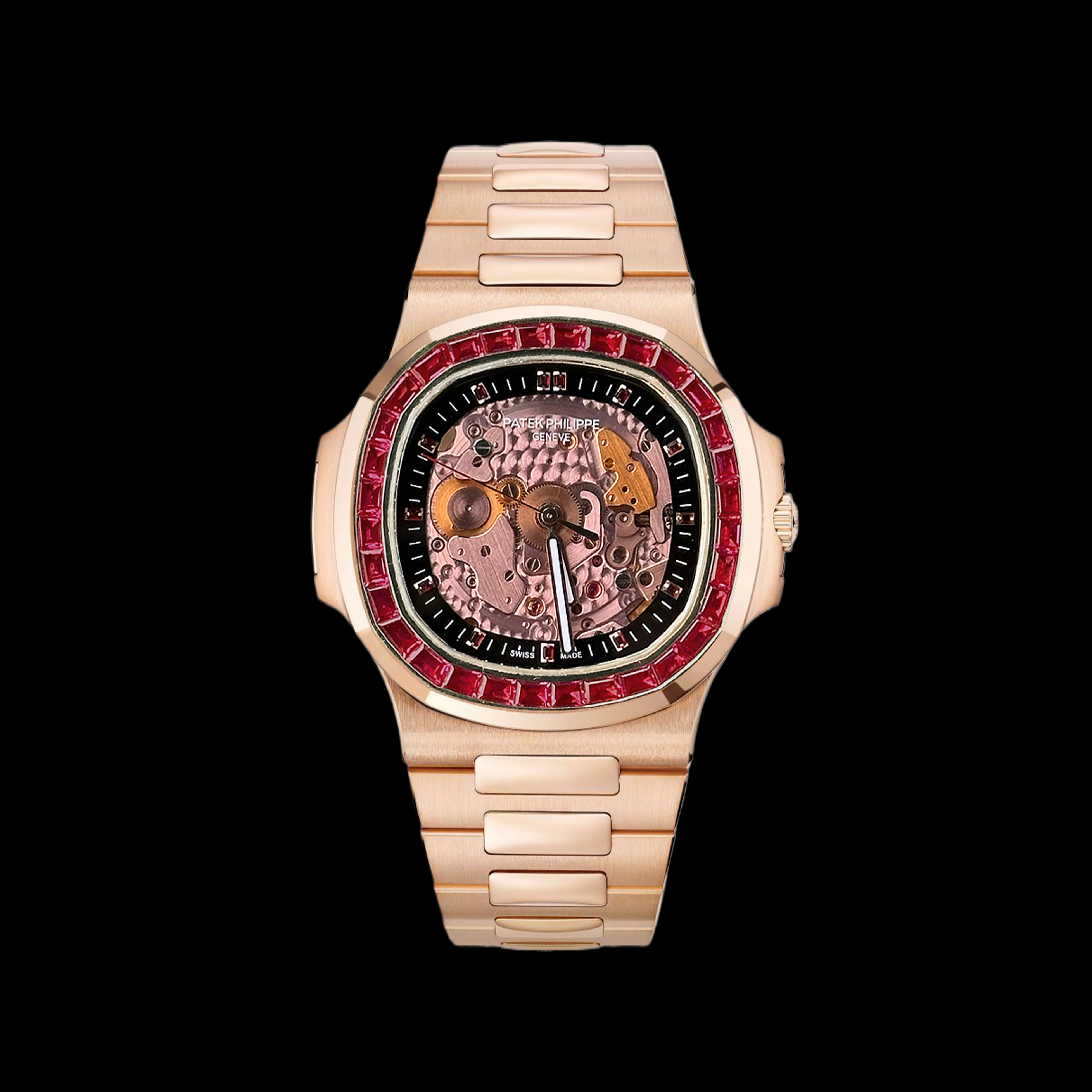 Patek Philippe Nautilus Ruby Dial 40mm