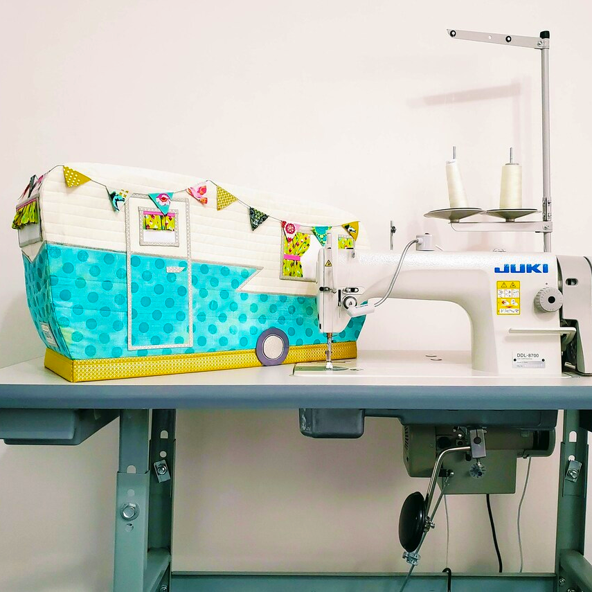 Vintage Camper Sewing Machine Cover Templates&&Tutorial®