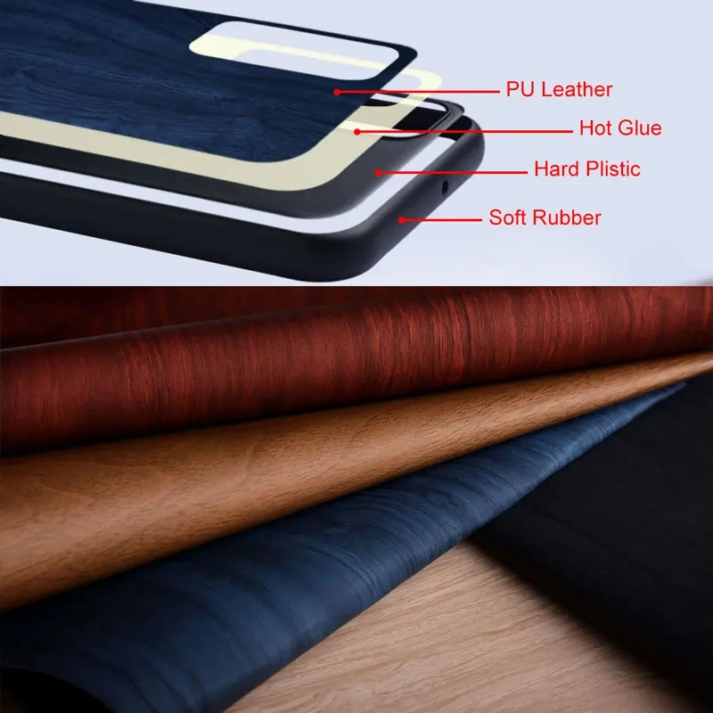 Bamboo Wood Grain Phone Case