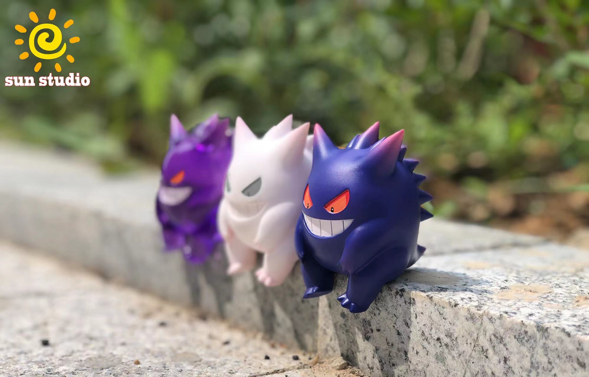 1/20 Scale World Zukan Well-behaved Gengar - Pokemon Resin Statue - sun ...