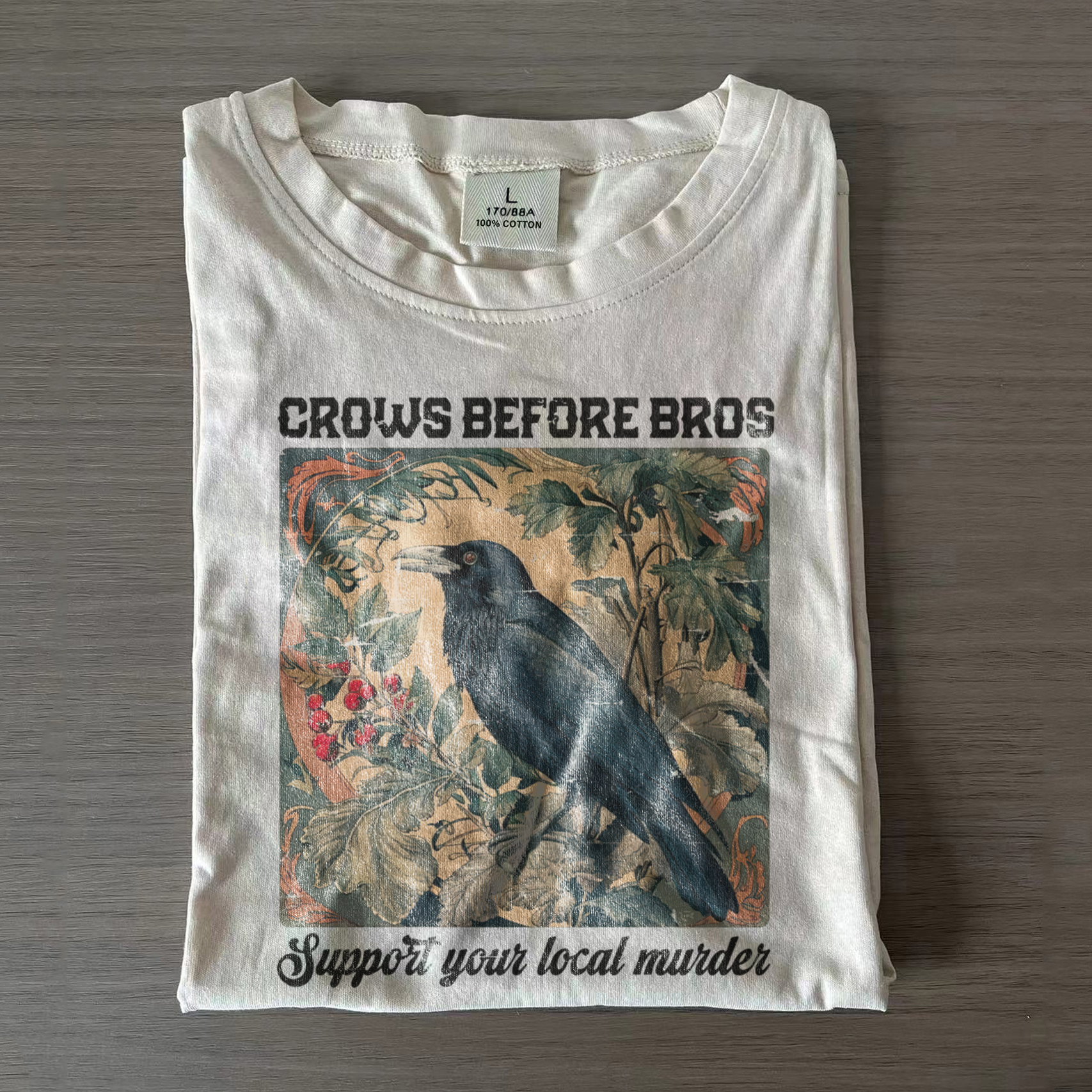 Funny Crows Before Bros T-shirt