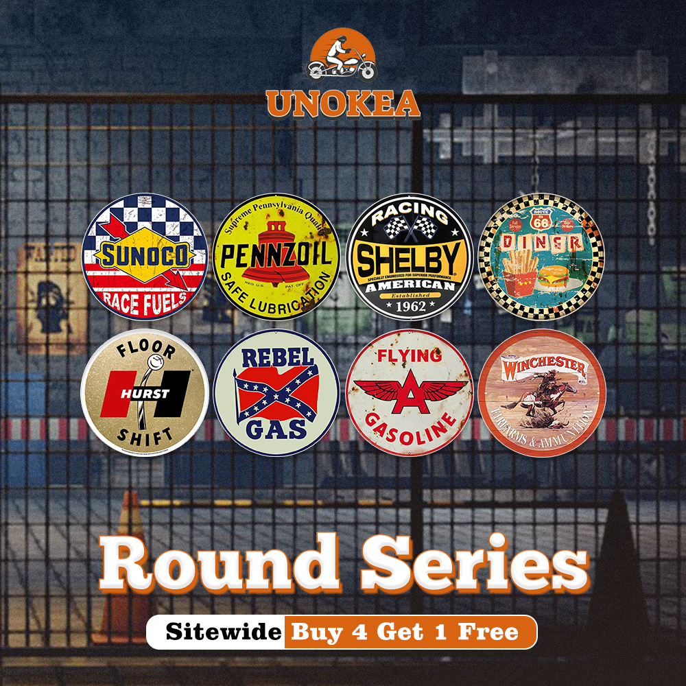 12*12 Inch Round Signs